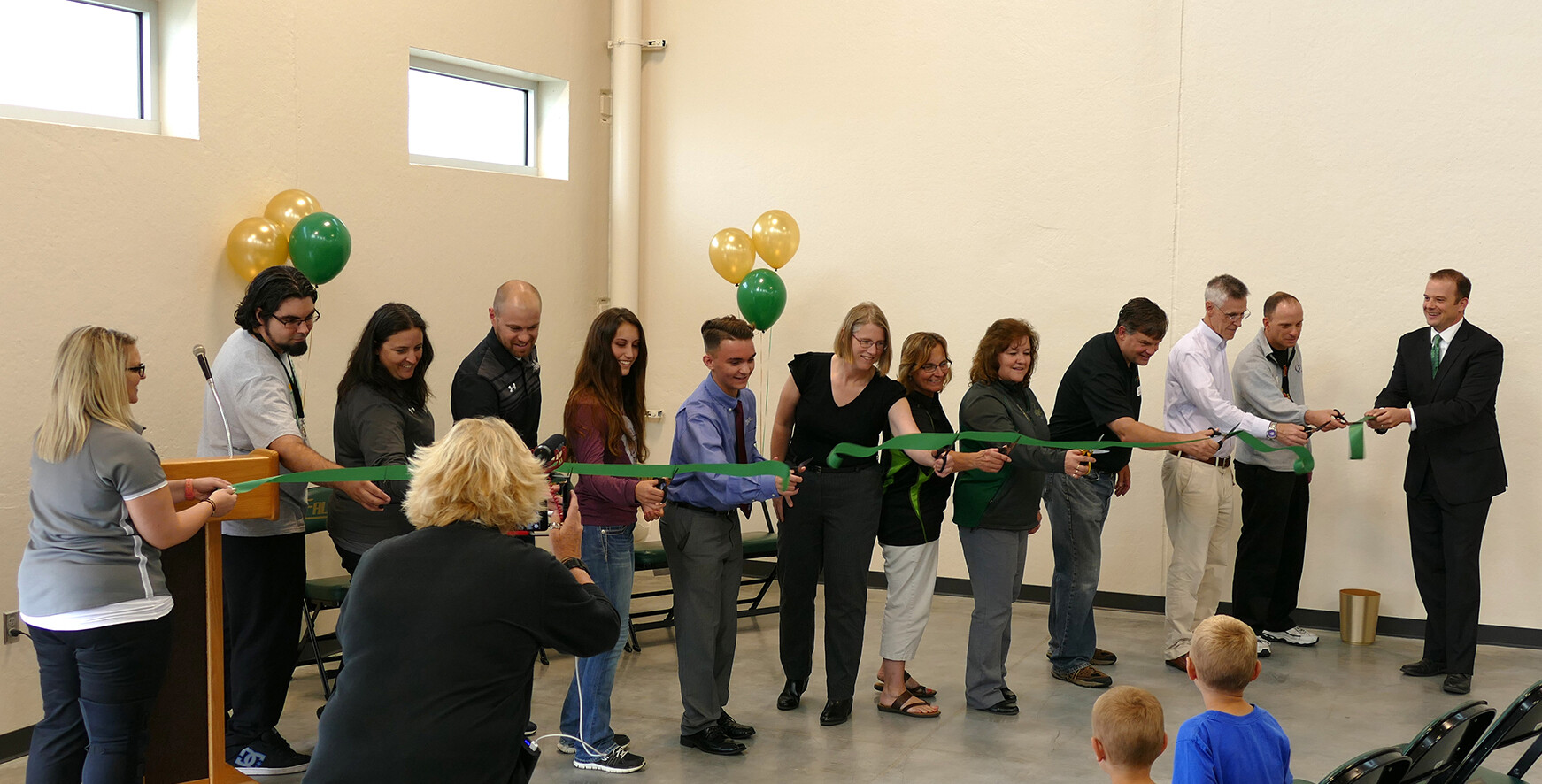 Ribbon-Cutting Ceremonies for GE Johnson School Projects - CCD Magazine