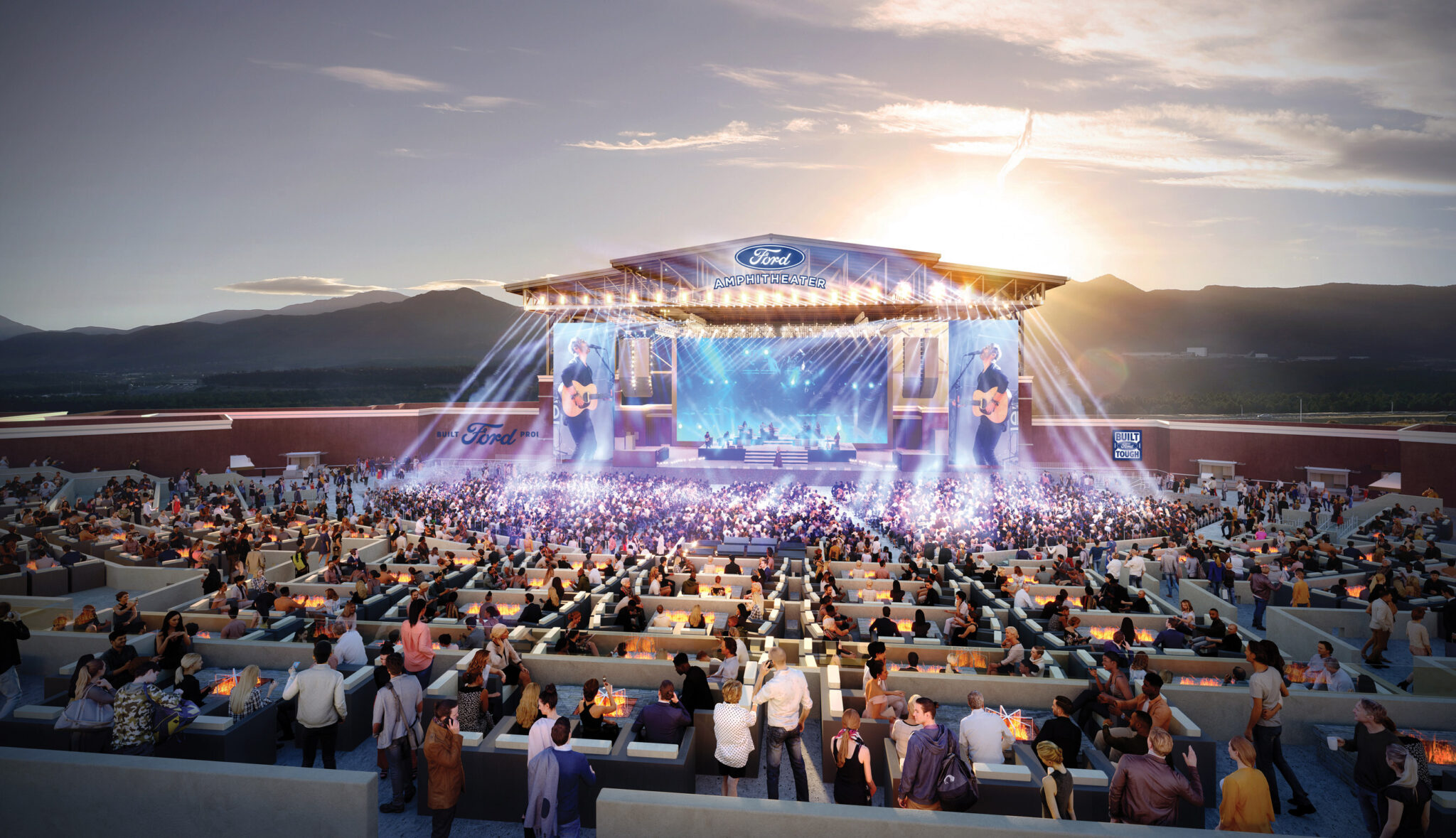 Ford Amphitheater is getting ready to rock in Colorado Springs!